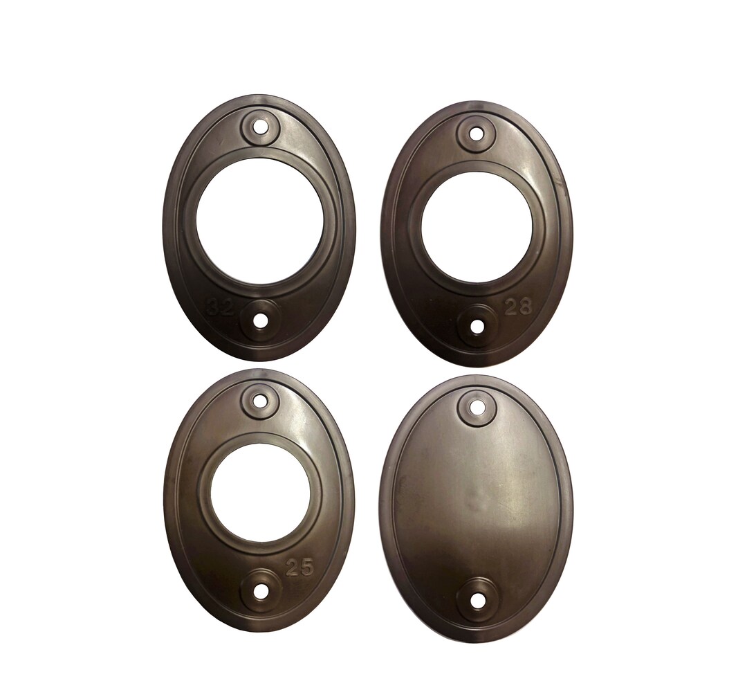 Linic Products UK Made Bird Box Protection Hole Plate, Plastic, Various ...