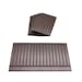 Dolls House Wall Panels, Dark Brown, Tongue and Groove, Pack of 10, 1 ...