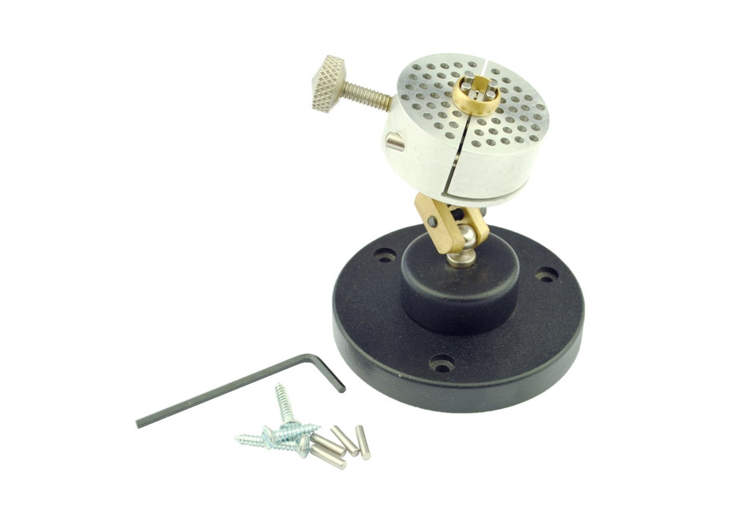 Universal Work Holder on Metal Stand With Articulated Head. 8 Pins 50mm ...