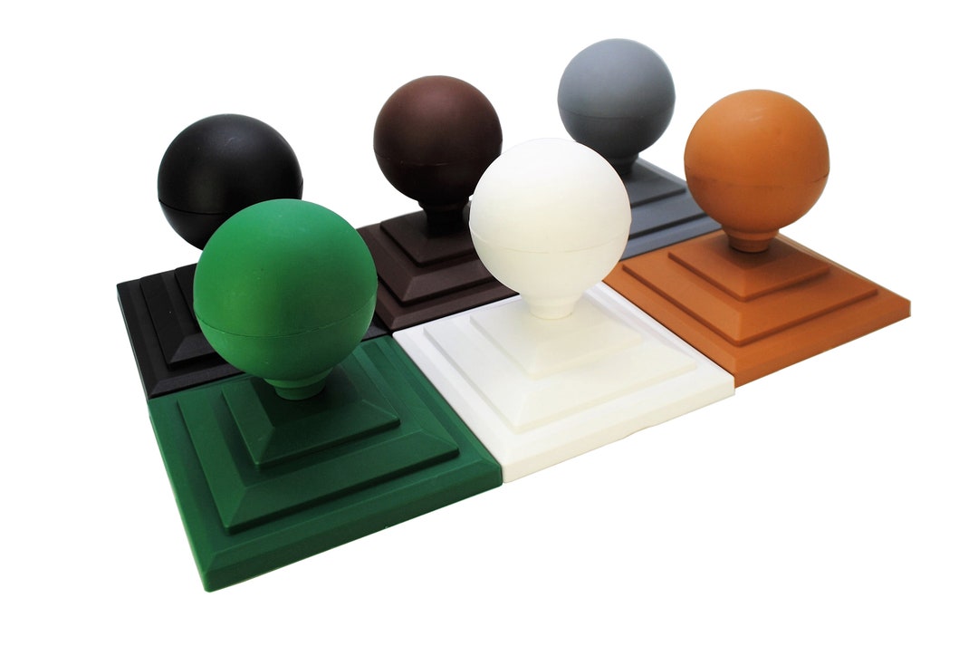 Fence Finial, Round/sphere Shape & 4