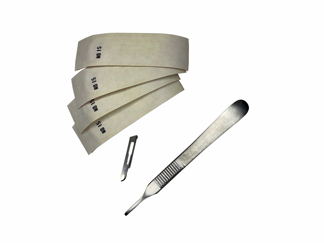 Proops Pack of 5 Number 15 Scalpel Blades With a No. 3 Fitment. (C6024 ...