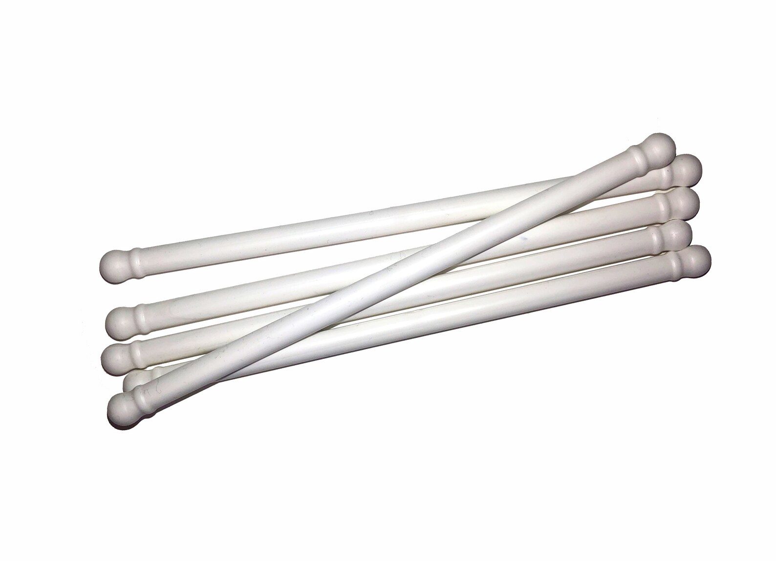 Linic Products UK Made Macrame Craft Scroll End Dowels Rods, Plastic ...