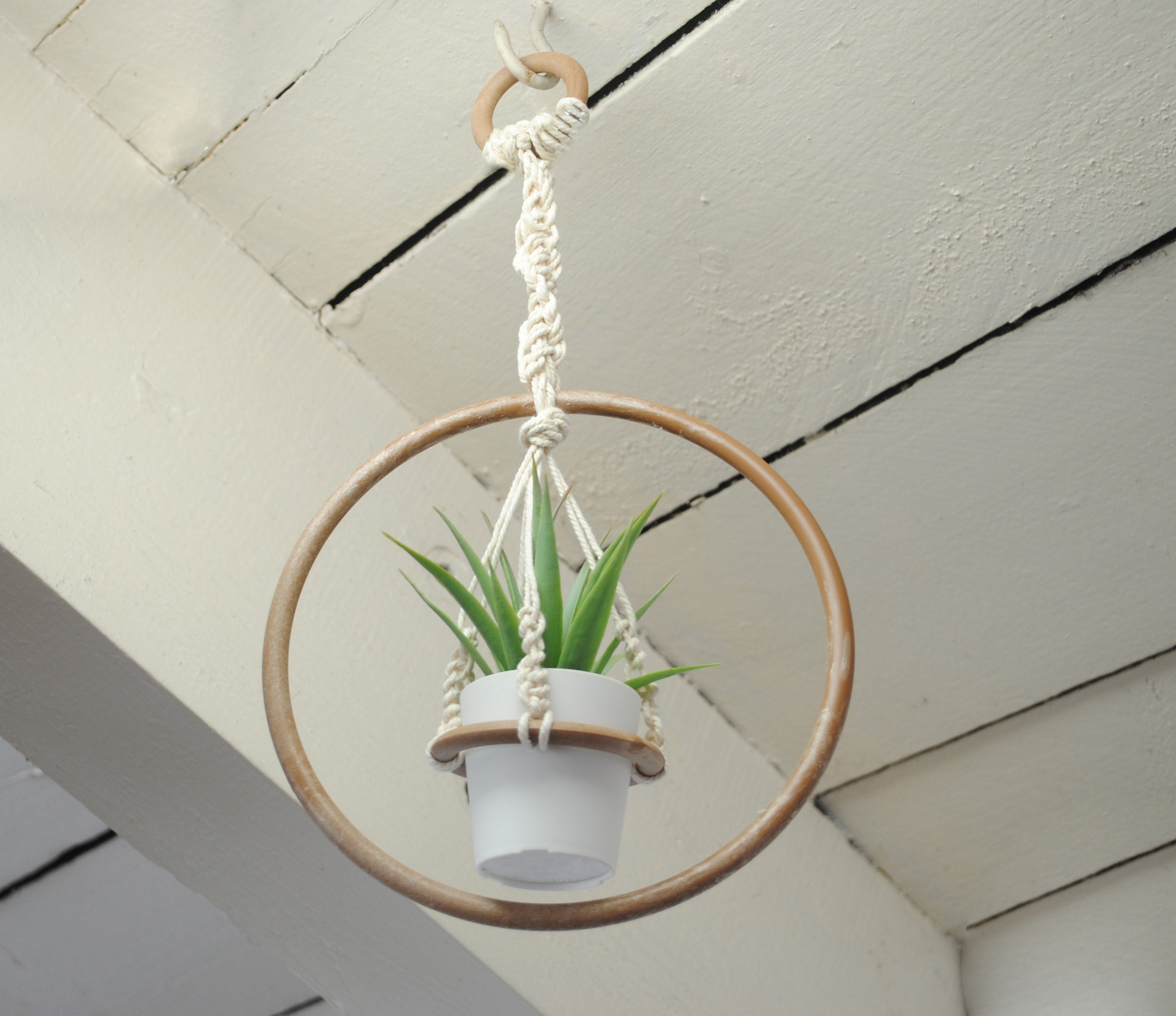 Linic Products UK Made Macrame Rings, Plastic, 30cm Extra Large, Craft ...