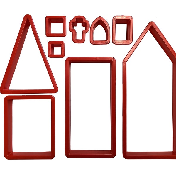 Gingerbread House Cutter - Etsy