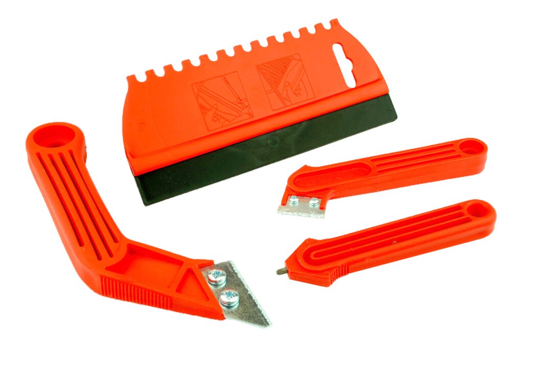 Linic Products UK Made Tiling Set, Tungsten Carbide Heavy Duty Tile Grout Rake, Grout Rake ...
