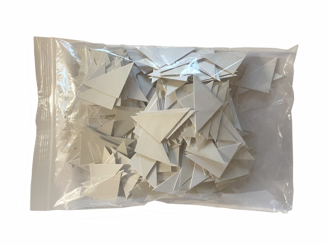 Proops Cardboard Triangular Corner Cards, Pack of 500, Two Sizes ...
