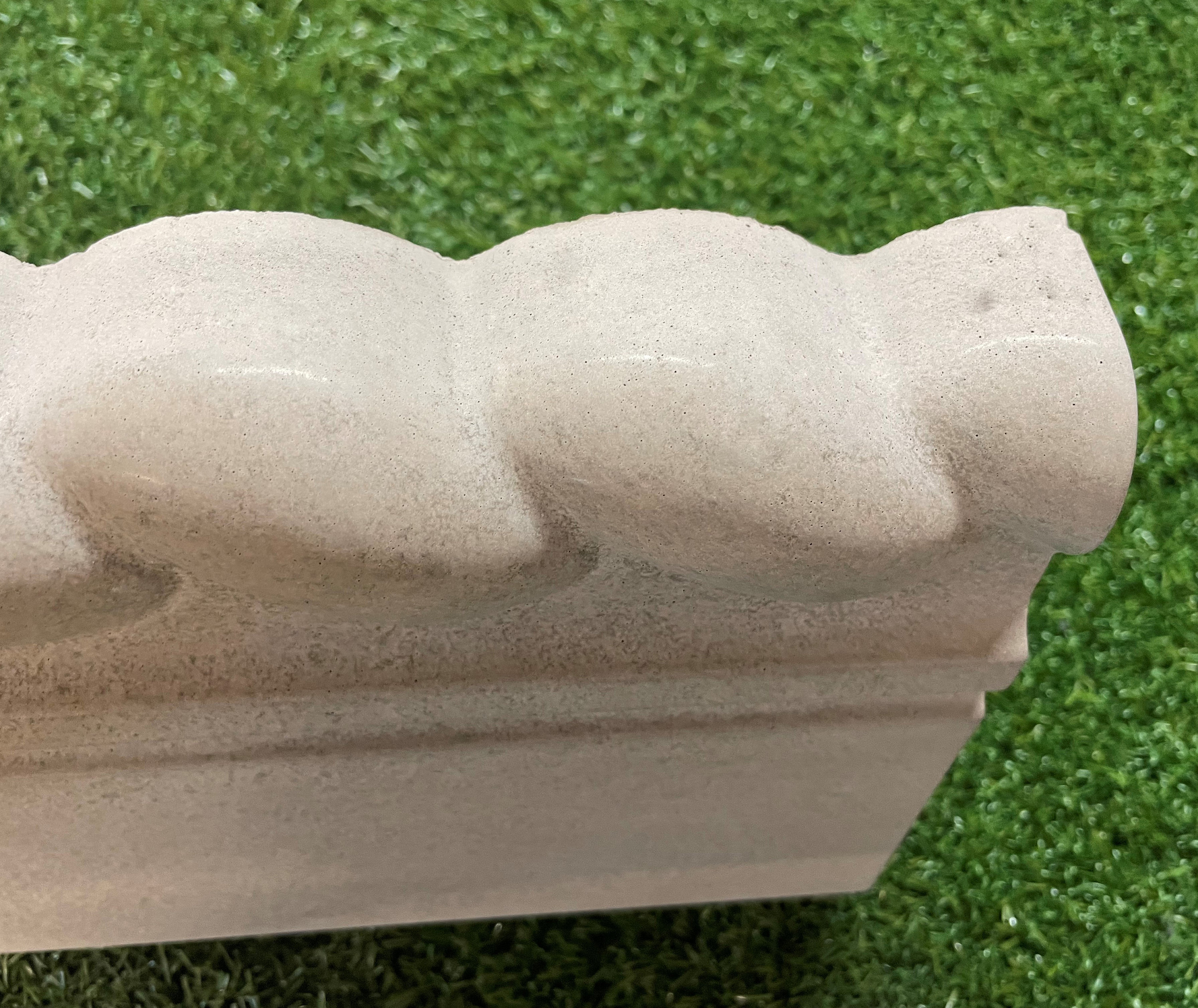 Garden Border / Lawn Edging Mould. Single Mould. Rope Top Design. Make ...