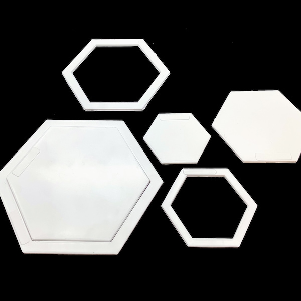 Plastic Hexagon Templates - Etsy