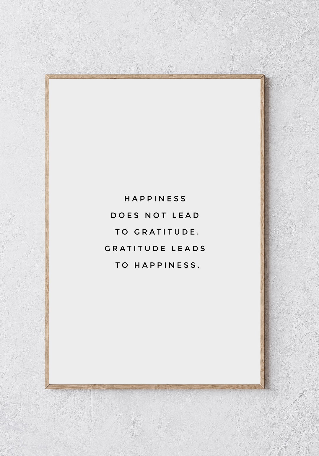 Be Grateful Print, Living Room Art Print, Inspirational Wall Art Print ...