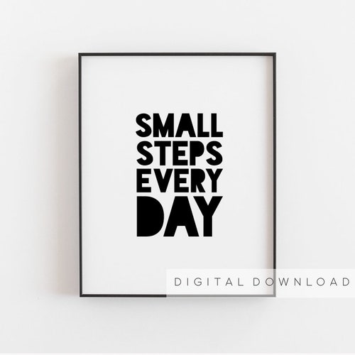 FEAR IS A LIAR Print Motivational Print Office Decor Black | Etsy