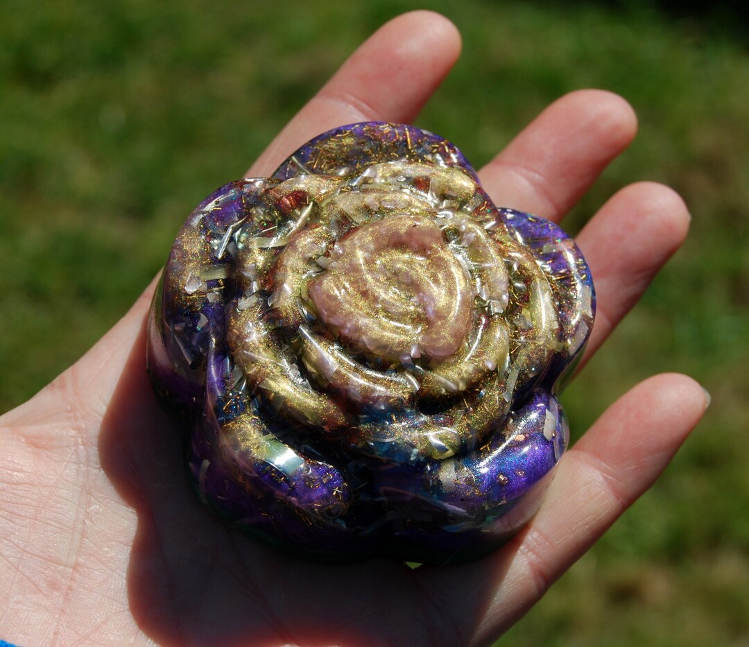 Rose Orgonite® Tower Buster Colorful Orgone Generator® - Etsy
