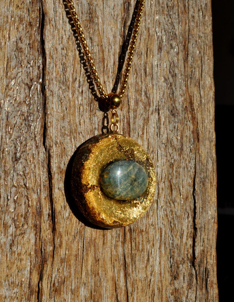 RARE Chrome Diopside EMF Harmonizer Orgonite® Pendant Energy Pendant ...