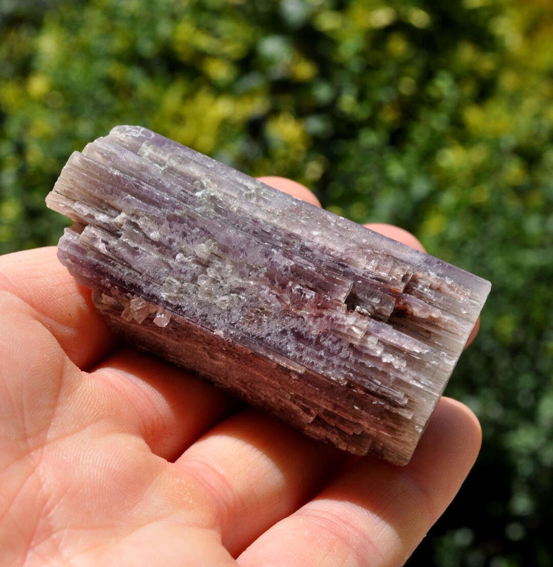 Rare Purple Aragonite Crystal From Spain – 81g Raw Mineral Specimen ...