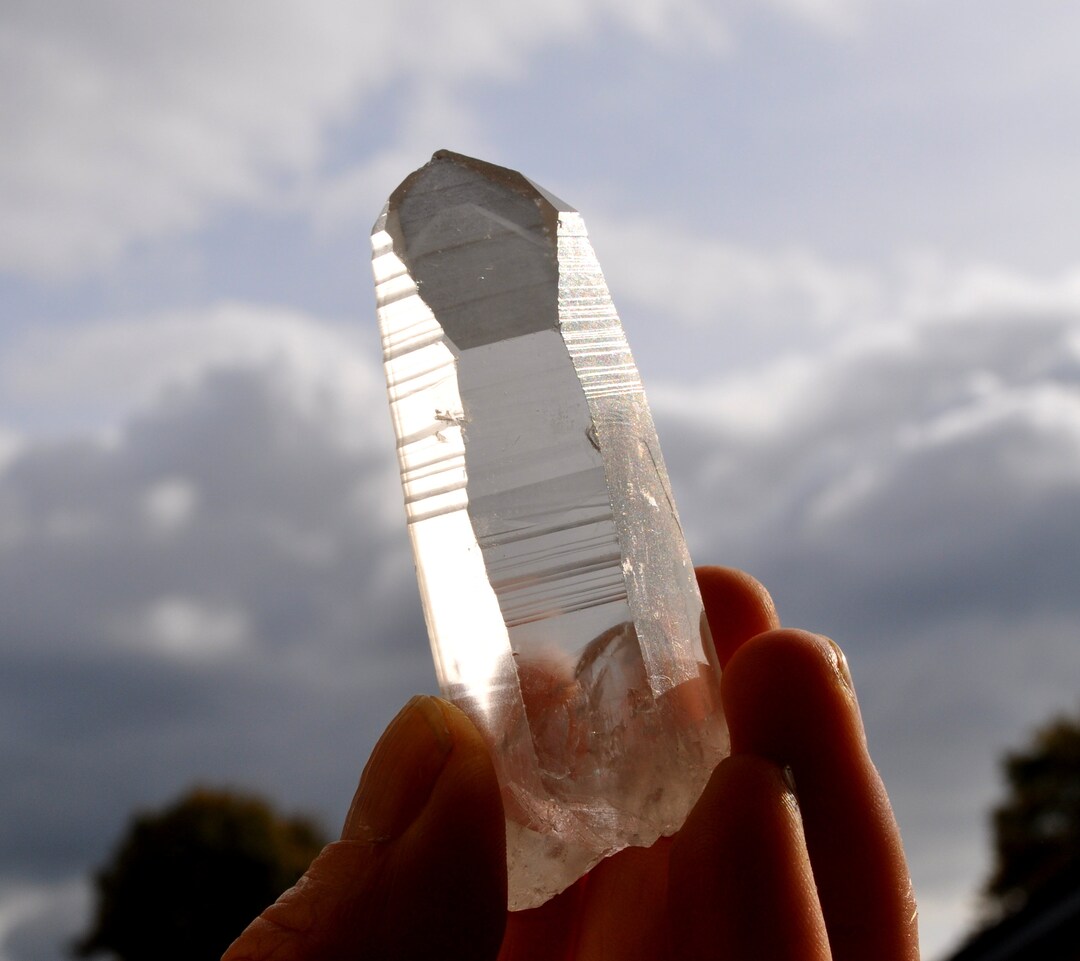 Lemurian Window Quartz Crystal Point - 23 Grams 0.81 Oz - Etsy