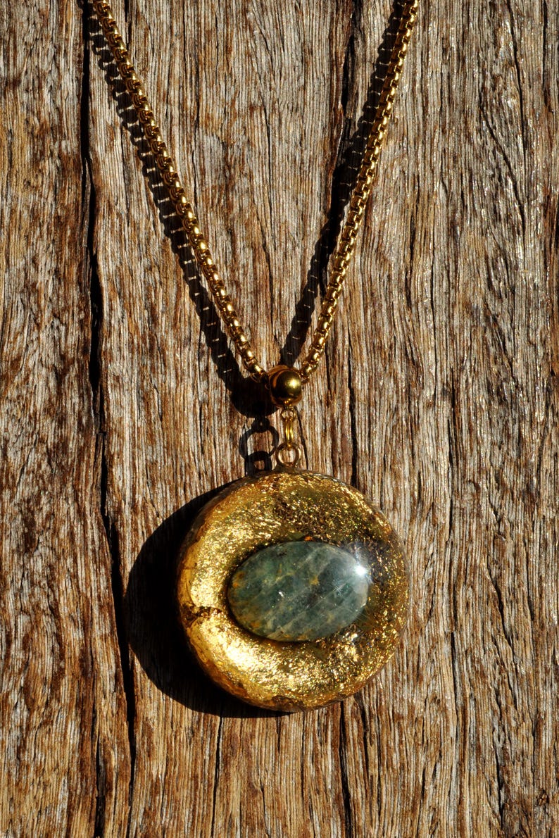 RARE Chrome Diopside EMF Harmonizer Orgonite® Pendant Energy Pendant ...