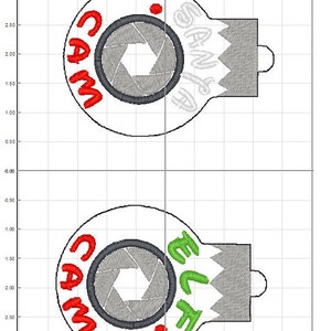 Santa & Elf Cam Ornament Embroidery Designs - Etsy
