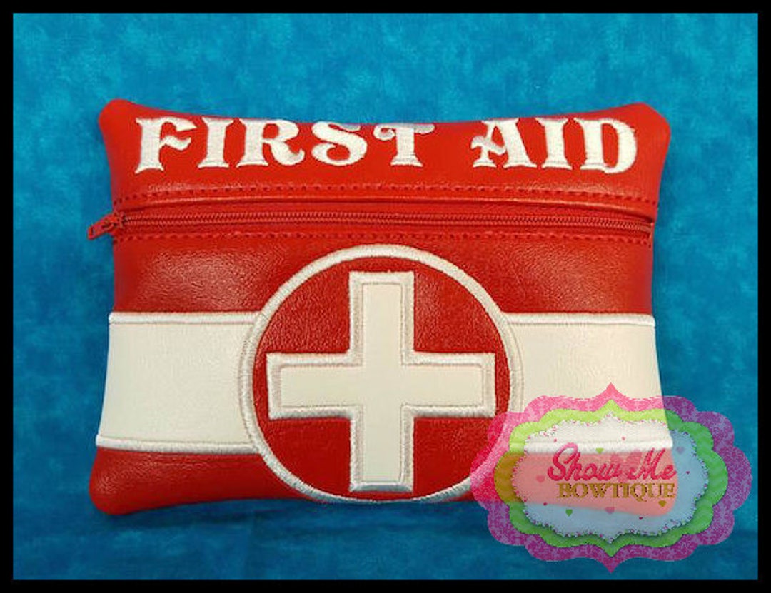 LINED 6x10 First Aid Zip Bag - Etsy