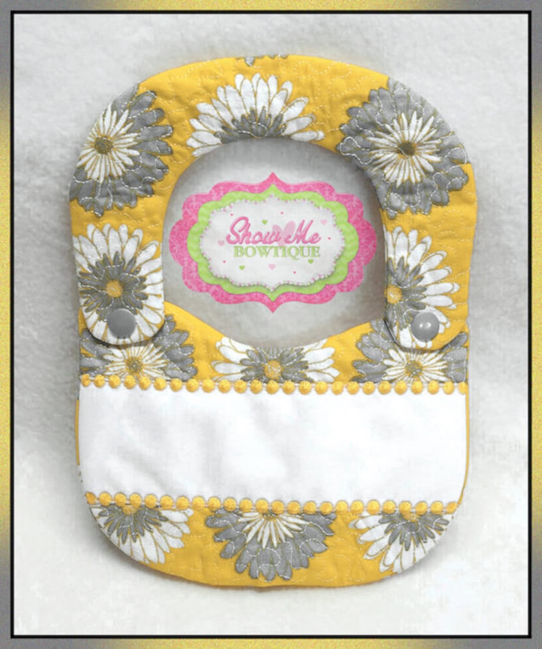 5x7 Stippling Ball Design in the Hoop Bib - Etsy