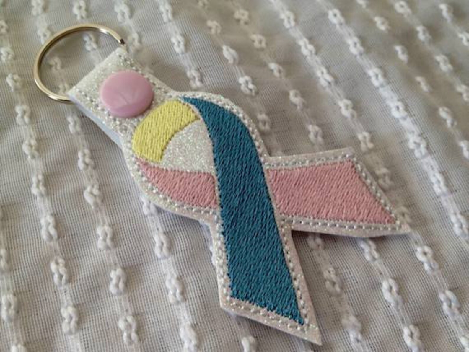 Awareness Ribbon Key Fob Design Instant Download - Etsy