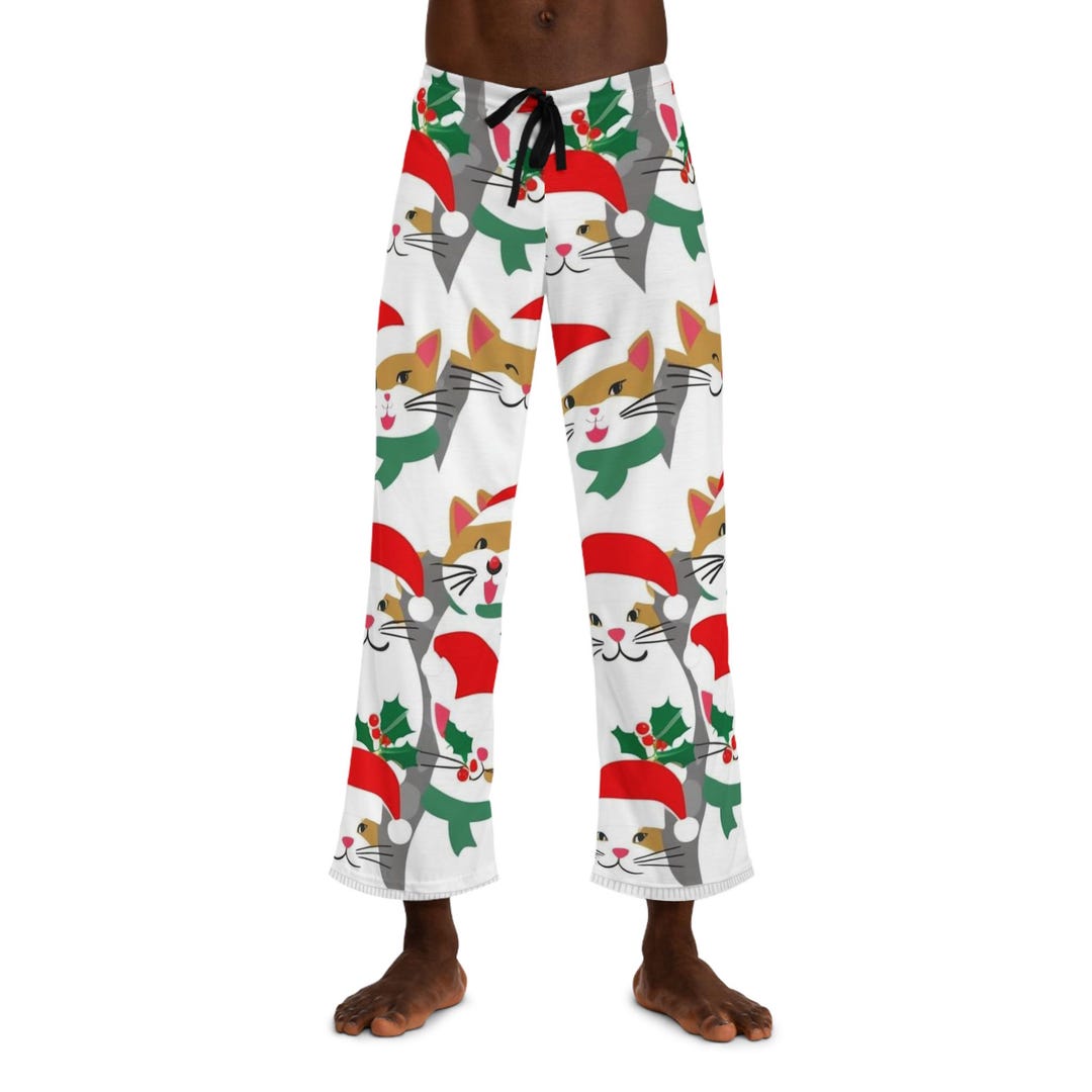 Ugly Men's Pajama Pants, Funny Lounge Wear, Comfy Sleep Bottoms ...
