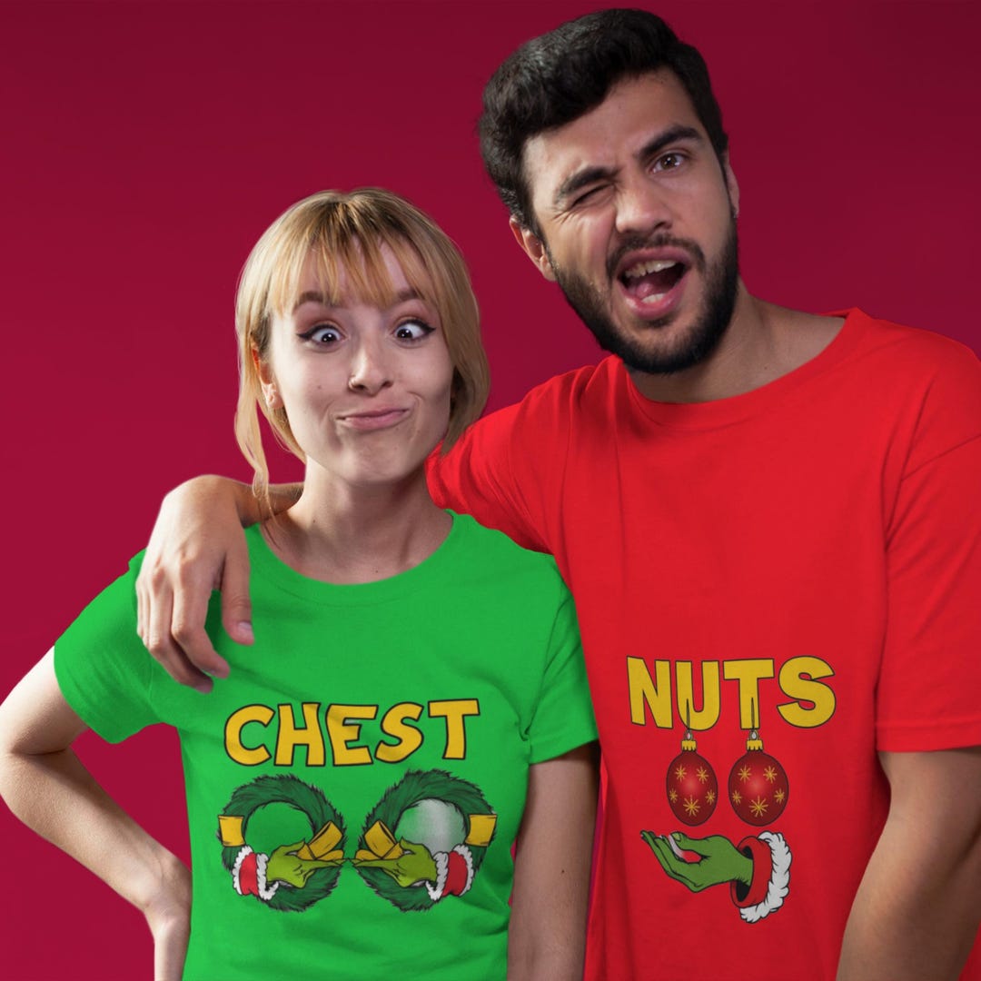 Chest Nuts Christmas shirtschristmas Couple Shirts Ornaments Shirt ...