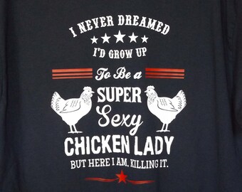 Chicken lady | Etsy