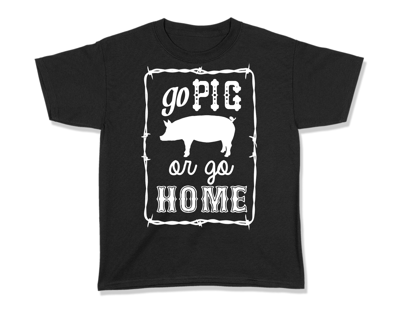 Go PIG or Go Home T-shirt Showpig 4H FFA Pig Love Pig Shirt - Etsy