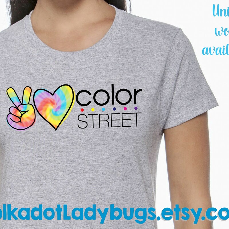 Color Street Shirt - Etsy