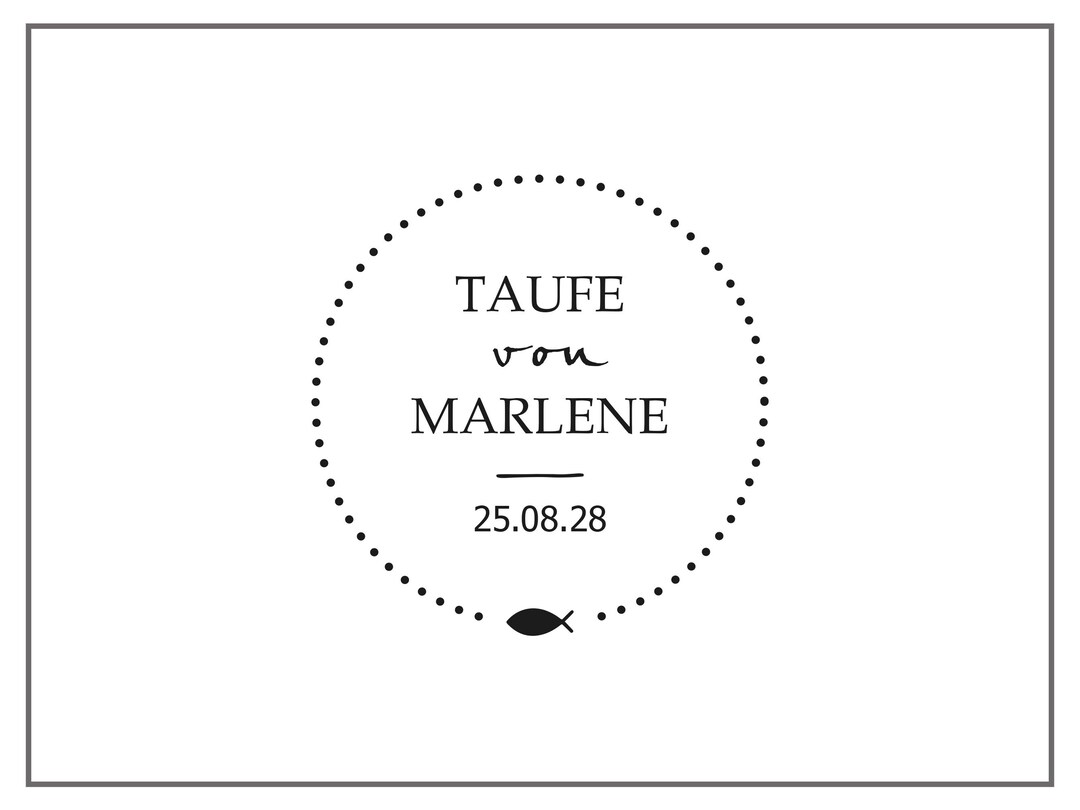 Custom Baptism Christening Stamp #177 - Etsy