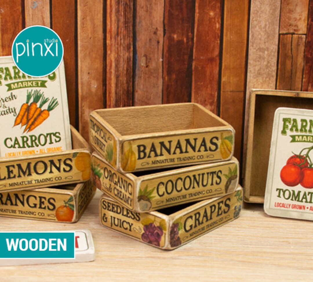 MEDIUM / LARGE - Market Stall Fruit Tray - ADULT Collectors - Handmade ...