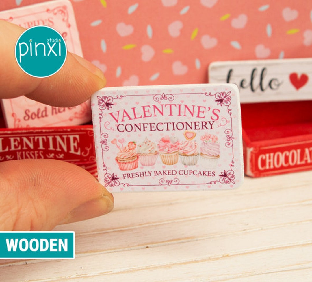 Miniature Valentine Confectionary Sign — Handmade Sign for Adult ...