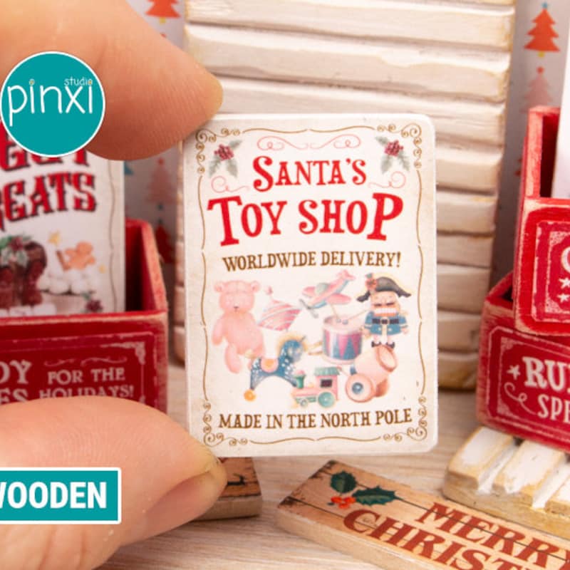 Santas Toy Shop - Etsy