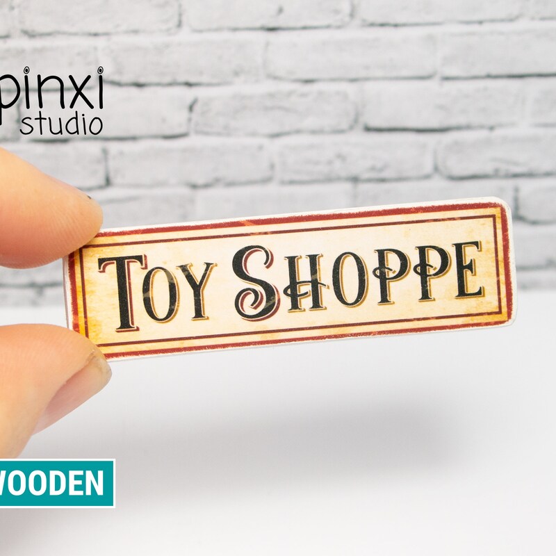 Dollhouse Shop Sign - Etsy