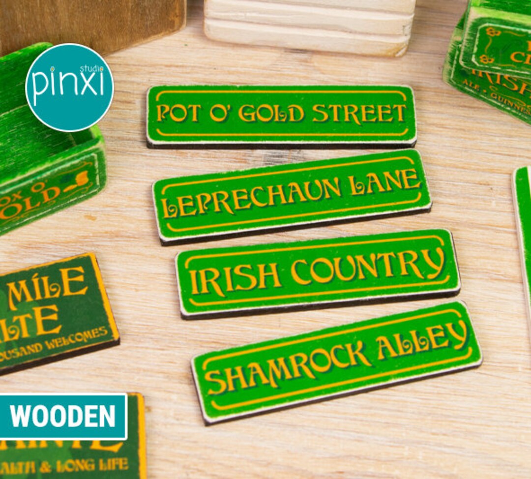 Miniature Irish Street Sign — Handmade Sign for Adult Collectors Only ...