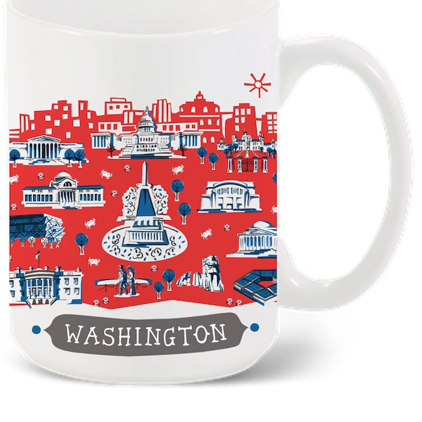 Washington Dc Mug - Etsy