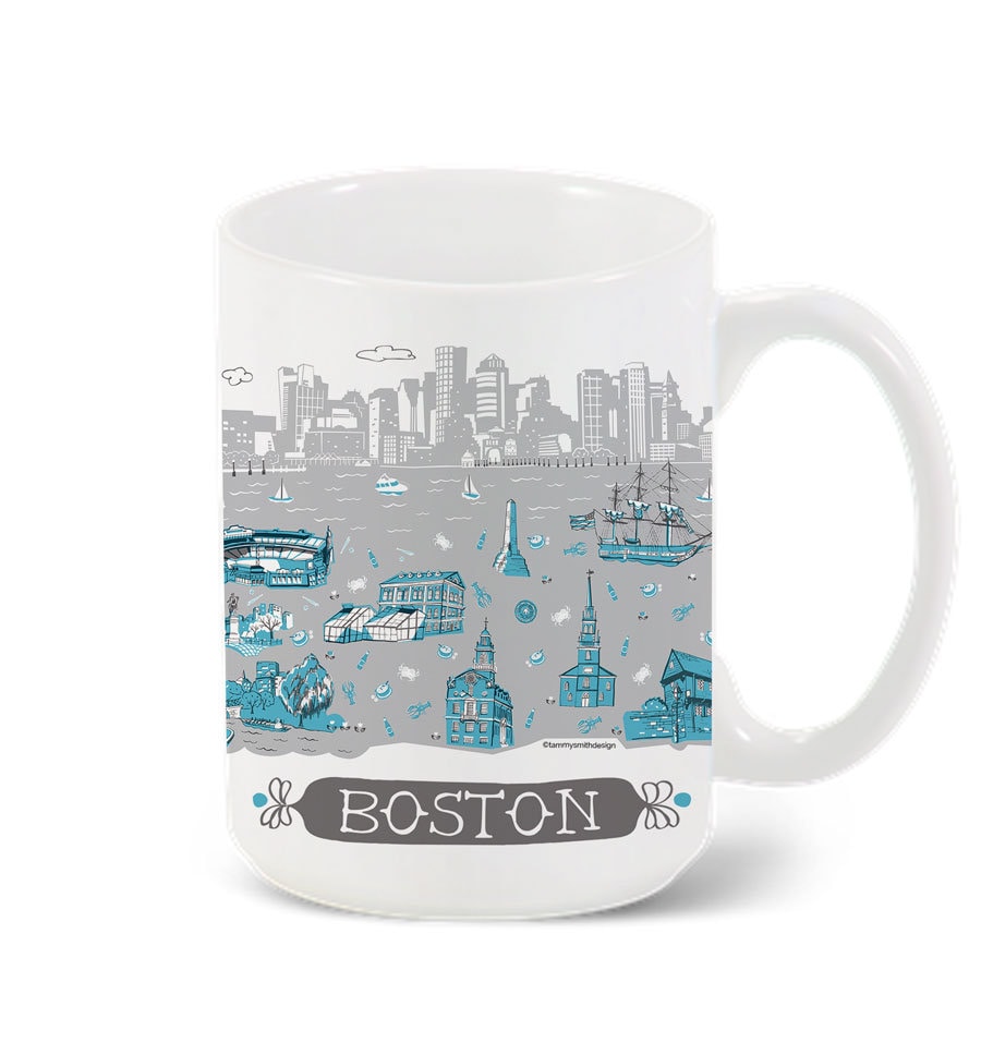 Cape Cod Mug-City Mug-Coffee-Tea-Kitchen-Custom Mug Gift-Personalized ...