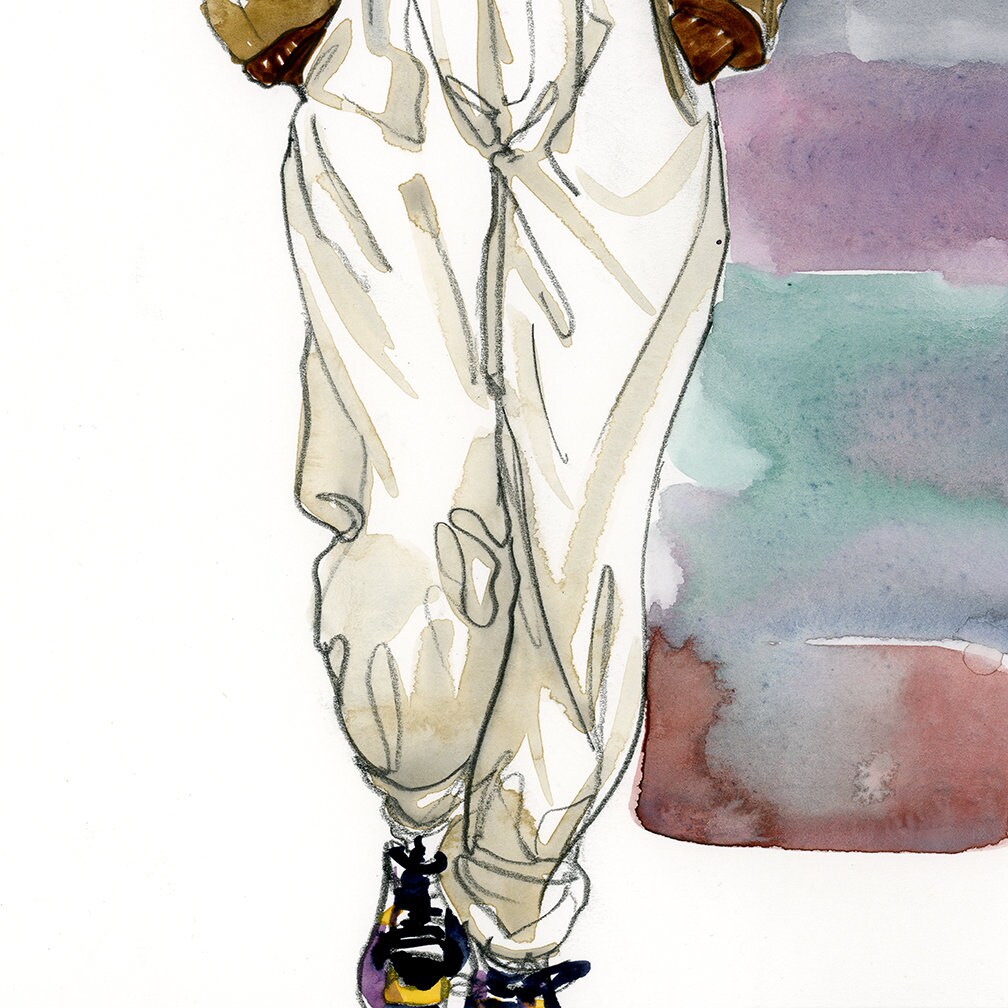 Ralph Lauren Fashion Illustration - Original Painting - Etsy
