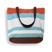 Cabana Stripe Canvas Tote Bag: Red and White Market Bag - Etsy