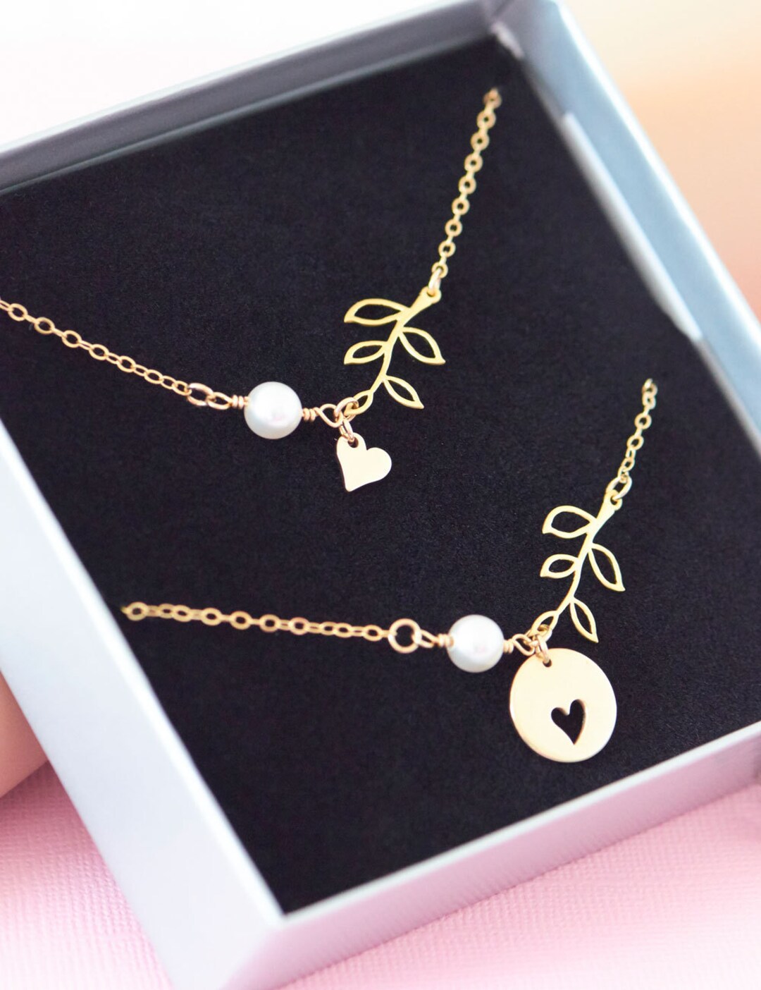 Matching necklaces mother incredible and daughter