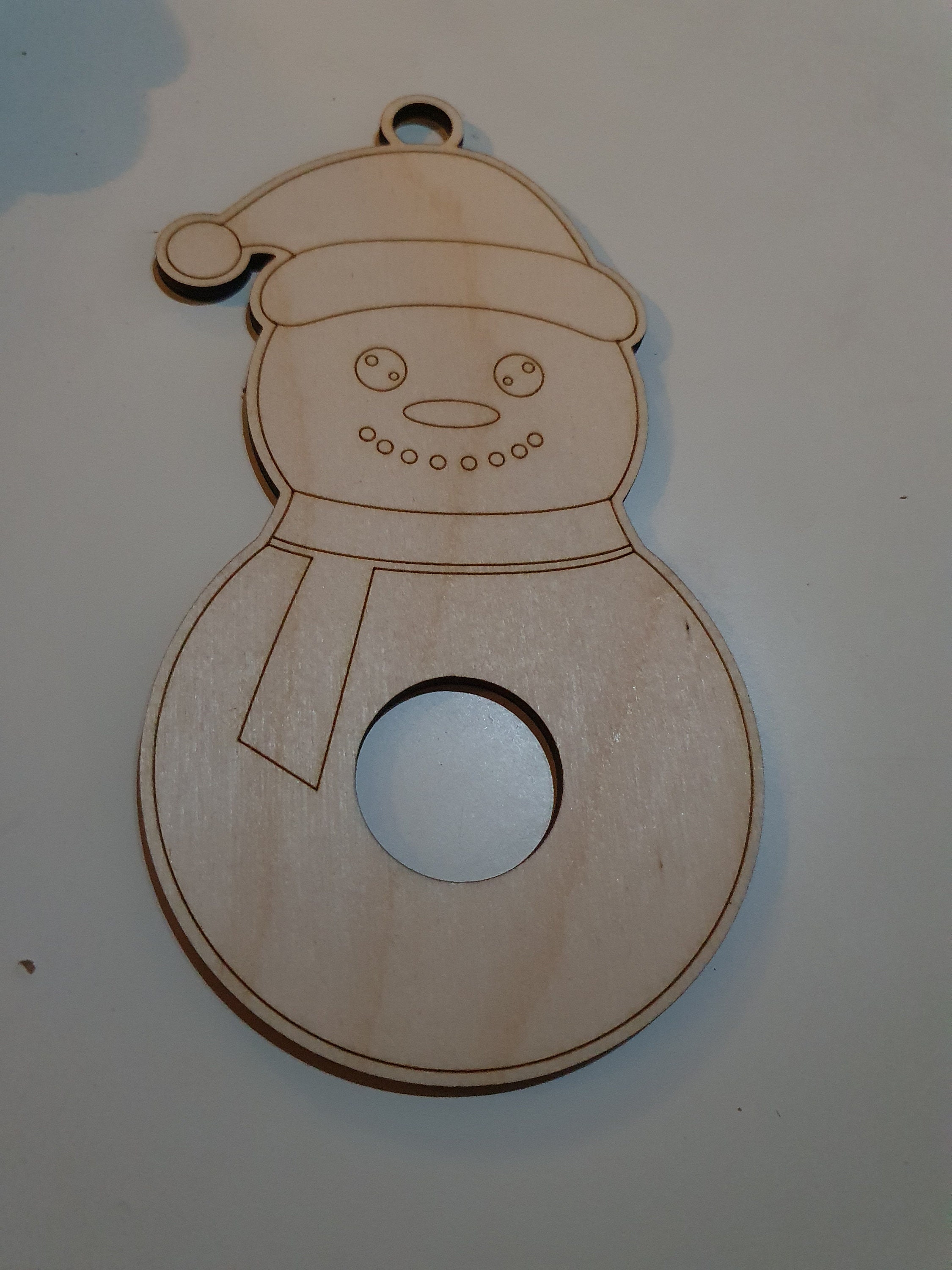 Snowman Laser Cut Files Christmas Chocolate Holder SVG DXF PNG - Etsy