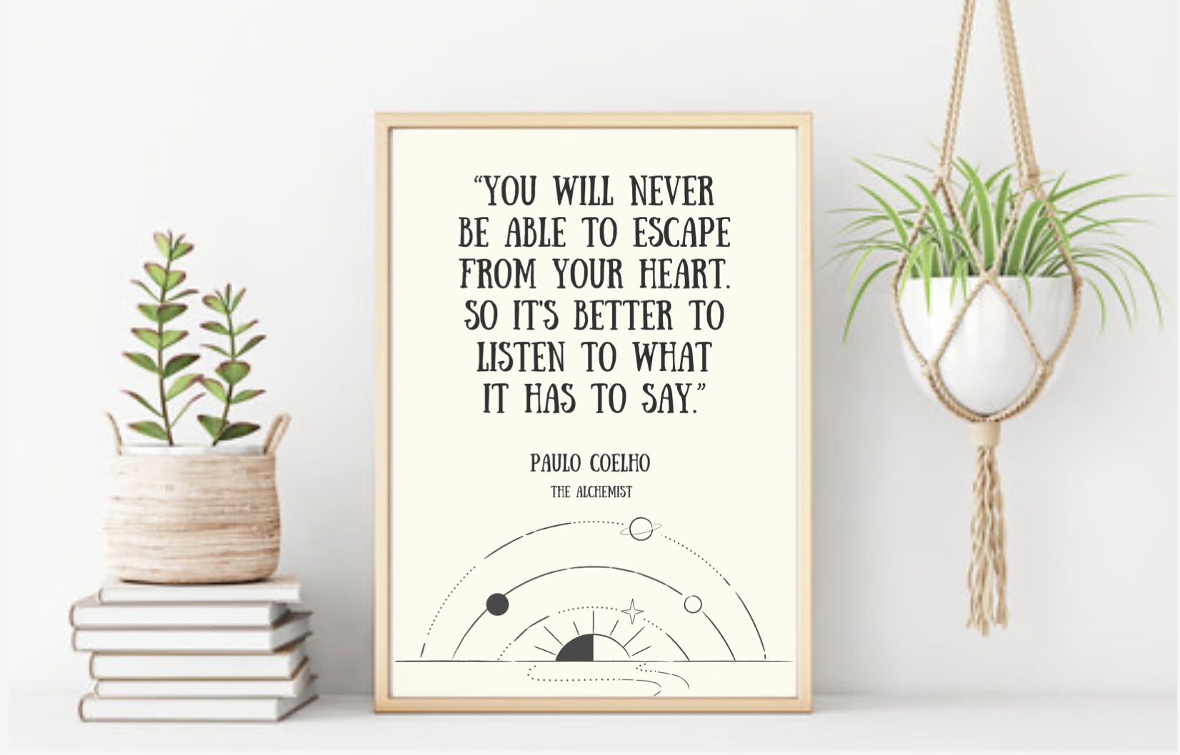 Paulo Coelho, the Alchemist, Quote, Digital Print, Wall Art, Printable ...