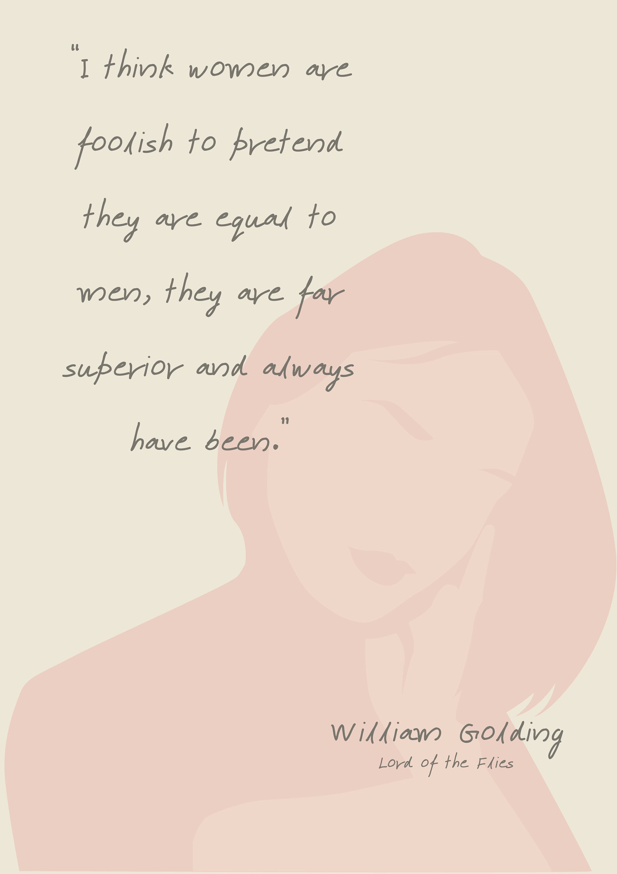 William Golding, Lord of the Flies, Quote, Digital Print, Wall Art ...