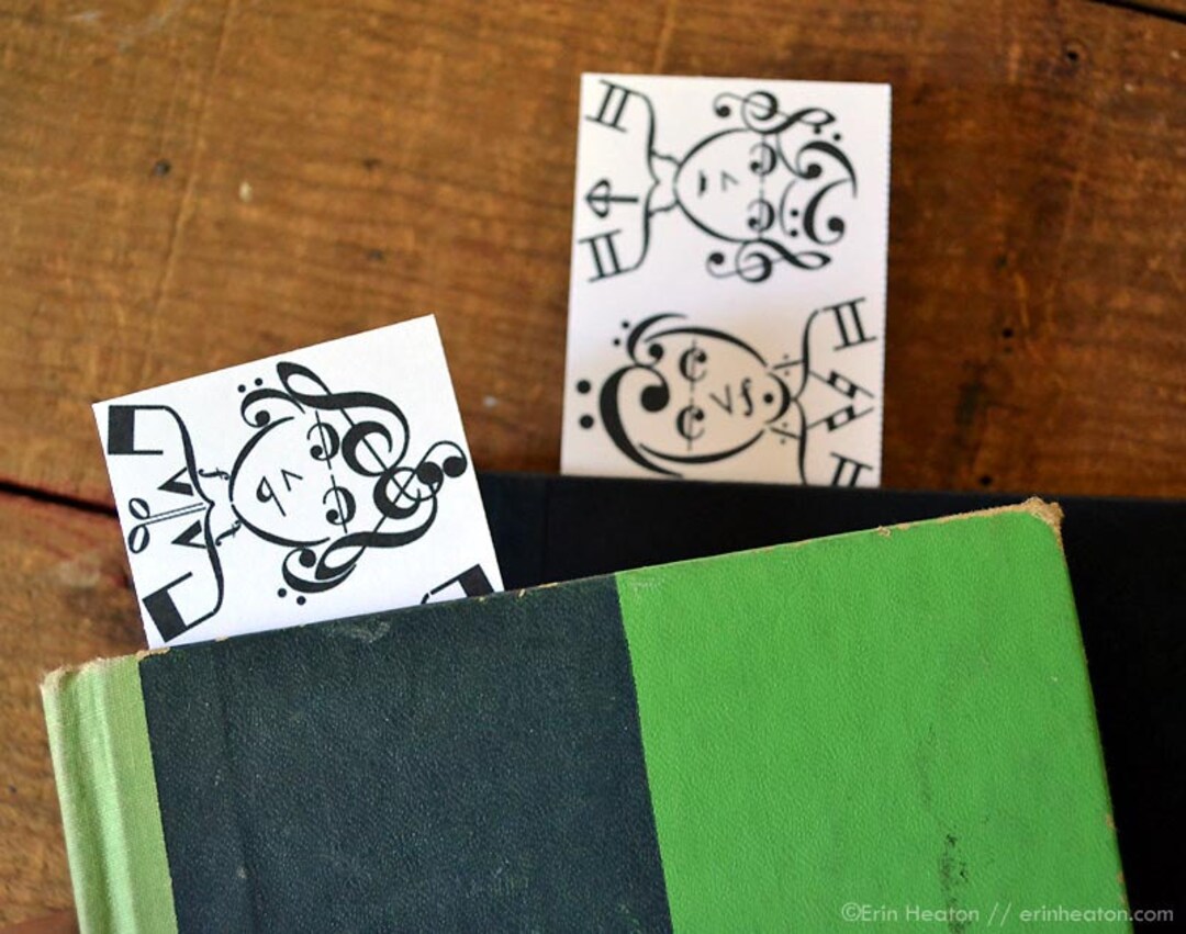 MUSIC BOOKMARKS / Printable PDF / Music Student Rewards / Music Teacher ...