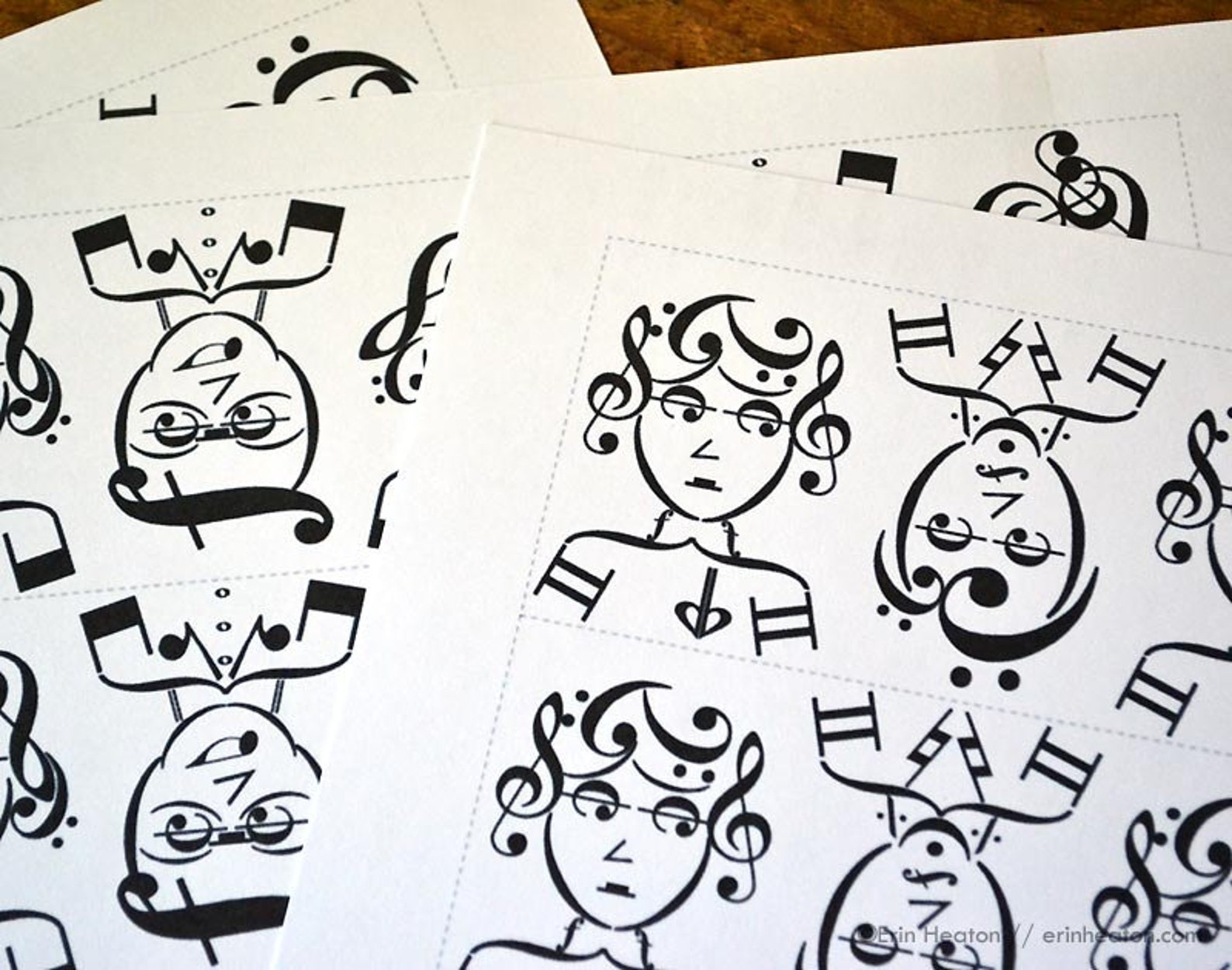 MUSIC BOOKMARKS / Printable PDF / Music Student Rewards / Music Teacher ...