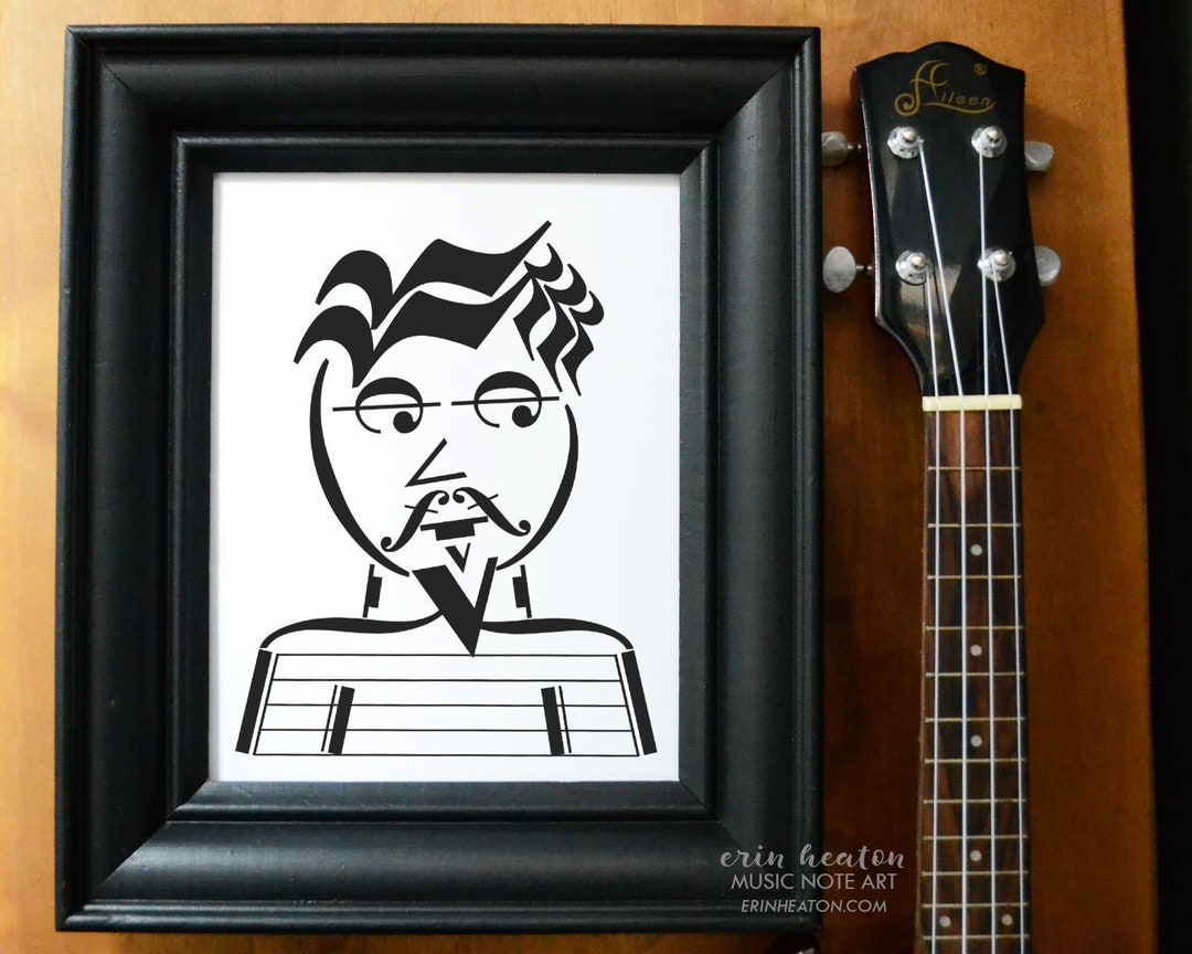 Music Decor / BEATNIK - 5x7, 8x10, 11x14 Fine Art Print / Music Note ...