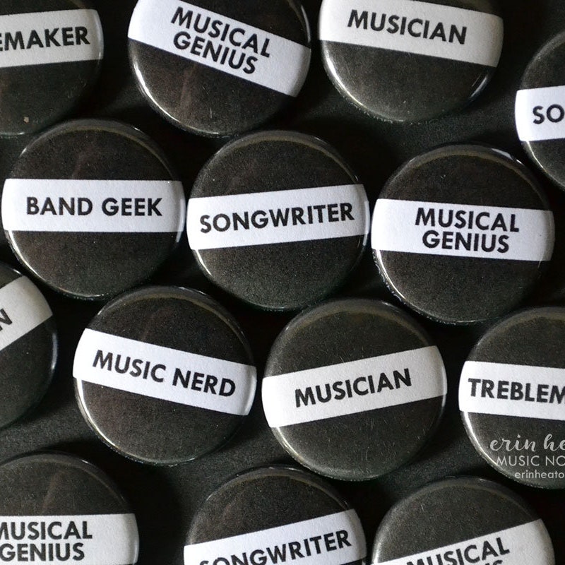 Music Buttons - Etsy