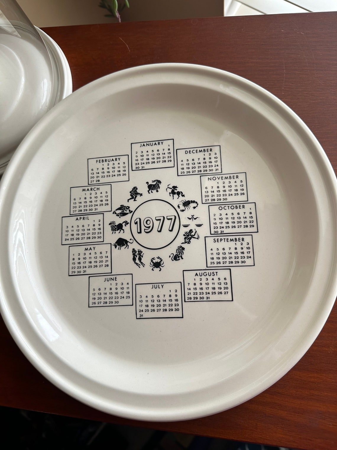 Vintage Astrology Zodiac Plate - Etsy
