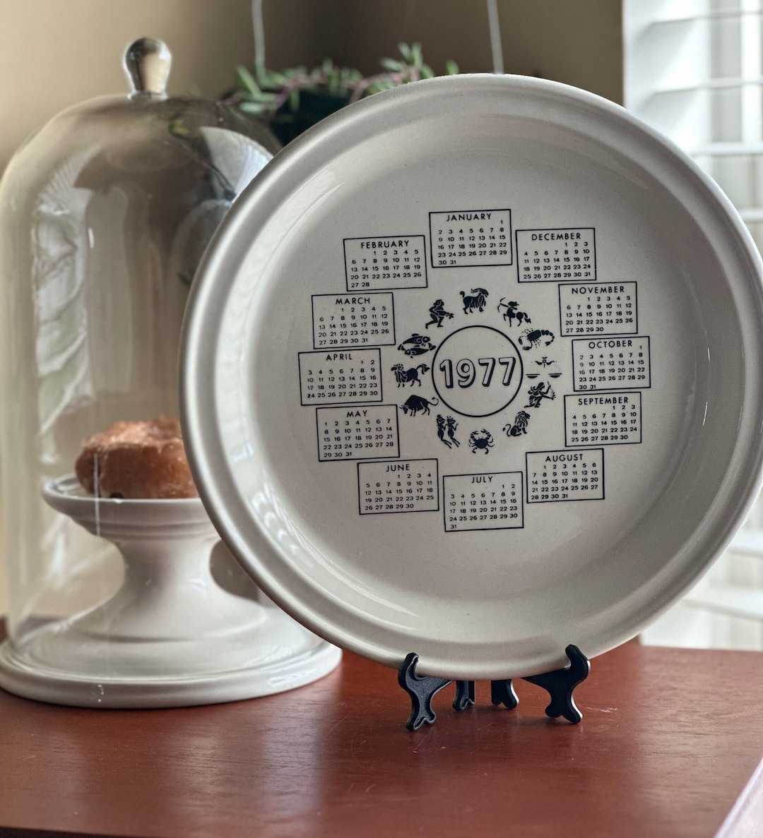 Vintage Astrology Zodiac Plate - Etsy