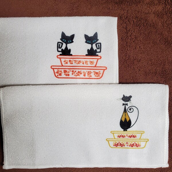 Cat Pyrex Dishes - Etsy