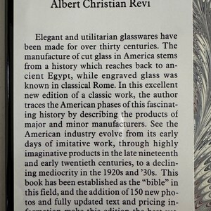 The Encyclopedia of American Cut and Engraved Glass by Albert Christian ...